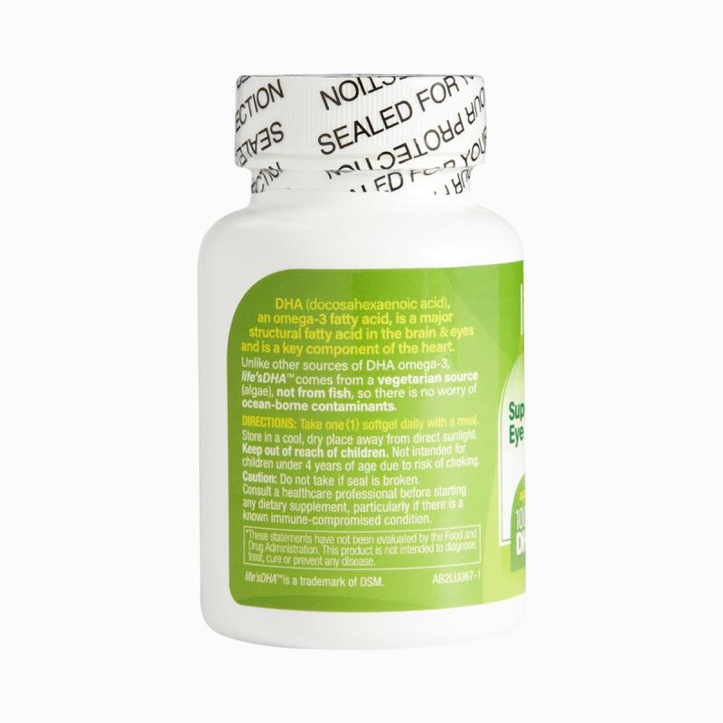 睿淘贝贝-美国DSM帝斯曼Life's DHA婴幼儿海藻油宝宝儿童脑黄金90粒