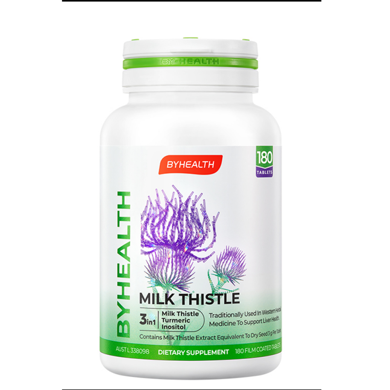 天下诚品-汤臣倍健BYHEALTH奶蓟草片120片