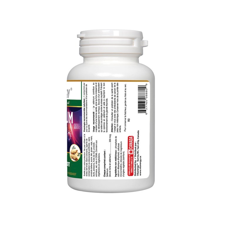 澳乐贝-加拿大Vitanergy维生能有机酵母硒 90粒/瓶