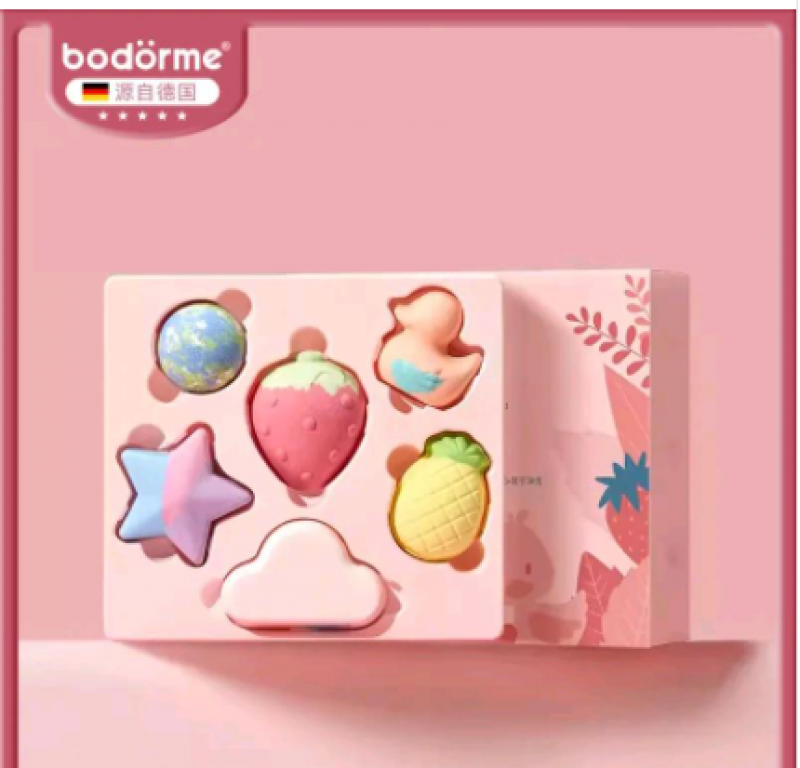 天下诚品- BODORME贝德美 萌趣泡浴球(礼盒装) 100g*6